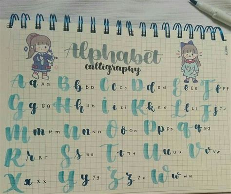 Cách Viết Bảng Chữ Cái Calligraphy đơn Giản Cho Người Mới Bắt đầu
