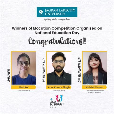 shrishti thakur on linkedin won the second runner up position in the