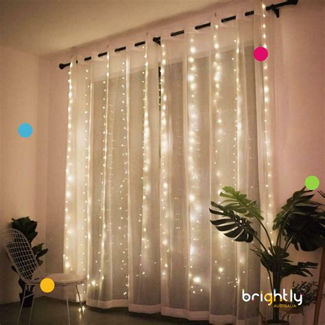 3m X 3m Usb Powered Curtain Fairy Lights Brightly Australia