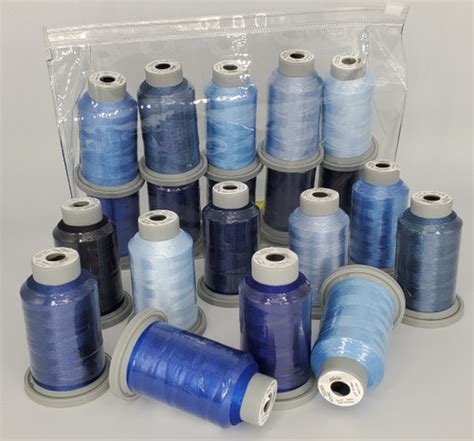 Blue Collection Glide Thread 12 Spools Teryl Loy Enterprises