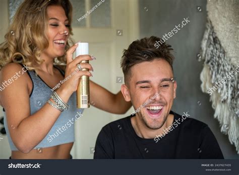 Hairspray On Hair Over Royalty Free Licensable Stock Photos Shutterstock