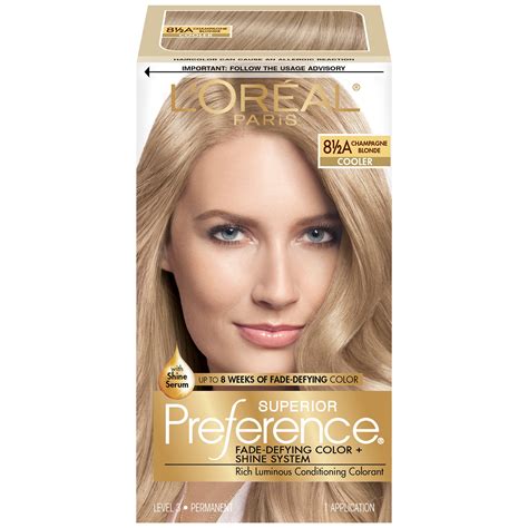Loréal Paris Superior Preference Permanent Hair Color 85a Champagne