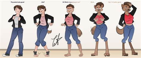 Sweet New Jacket Anthro Hyena Tf By Axiomtf On Deviantart