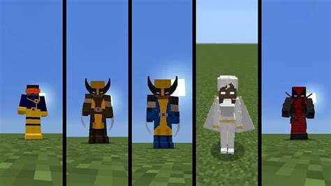 Мод X Men Add On для Minecraft