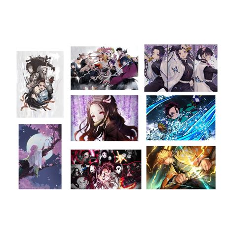 Placa Decorativa Demon Slayer Quadro Anime 14x20 Em MDF Shopee Brasil