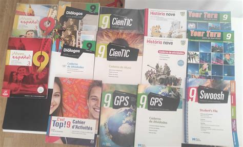 9 Ano Manuais E Cadernos De Atividades Costa Da Caparica OLX Portugal