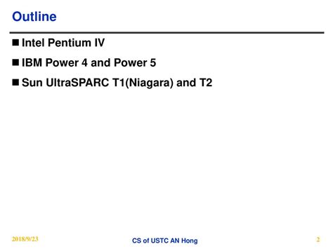Lecture On High Performance Processor Architecture Cs05162 Ppt Download