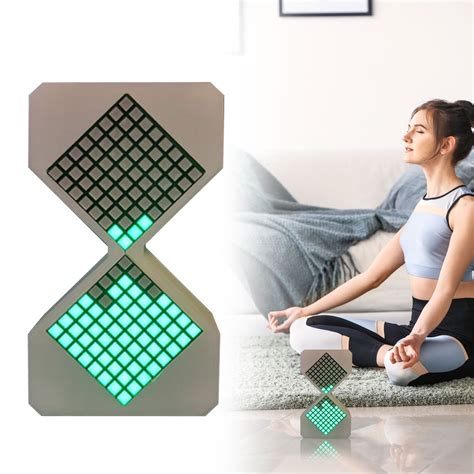Relocy Clearance Hourglass Clock 3d Printed Electronic Hourgla Ss For