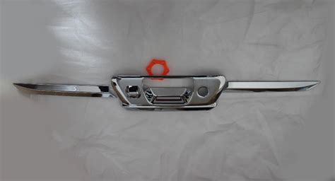 For Nissan Navara Np Accessories Chrome Rear Gate Truck Trim For Nissan Navara Np