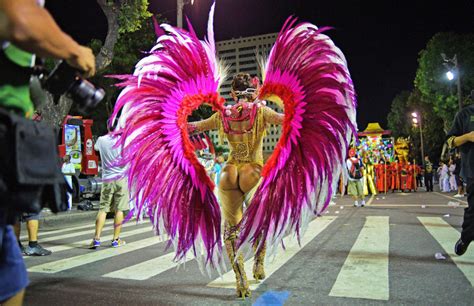 Spirit Of Samba Carnival Sets Rio Alight As Dancers Take To The Sambadrome