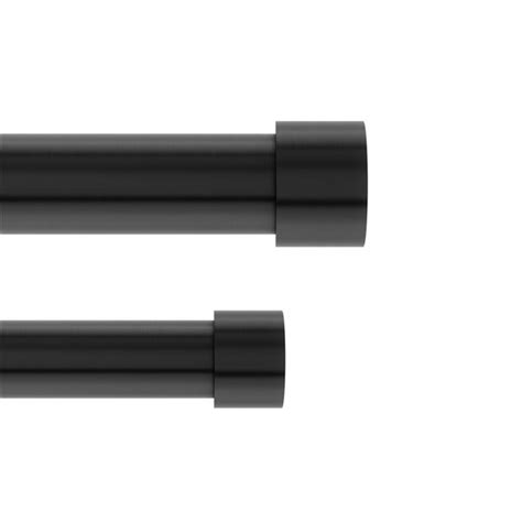 Tringle à rideaux double extensible Cappa de Umbra noir 1014557 111 RONA