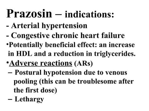 Peripheral Vasodilators Ppt