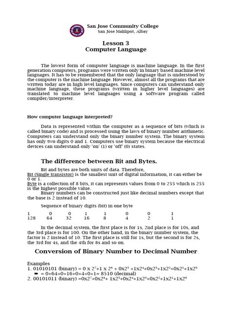 Ict Prelim Lesson 3 Pdf