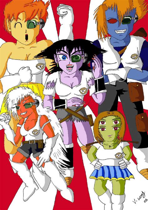 Gender Bender The Ginyu Force By Dragonballdeviants On Deviantart