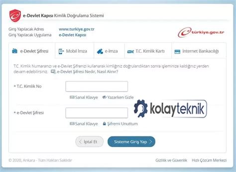 E Devlet Zerinden Abonelik Ptali Nas L Yap L R Kolay Teknik