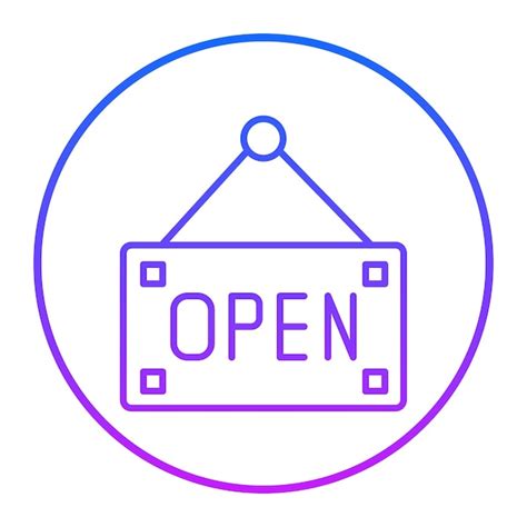 Premium Vector Shop Open Vector Illustration