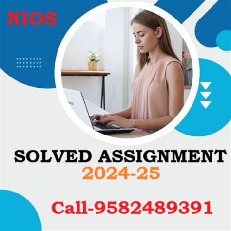 Nios Solved Assignments Also Known As Tutor Marked Assignments Zimtro