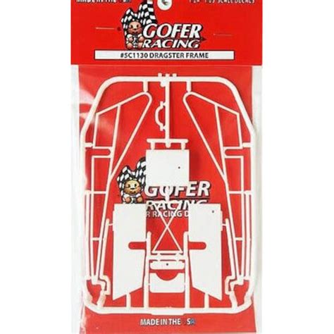 Gofer Racing Model Decals Dragster Frame Kit List Price 12 Sku 3059