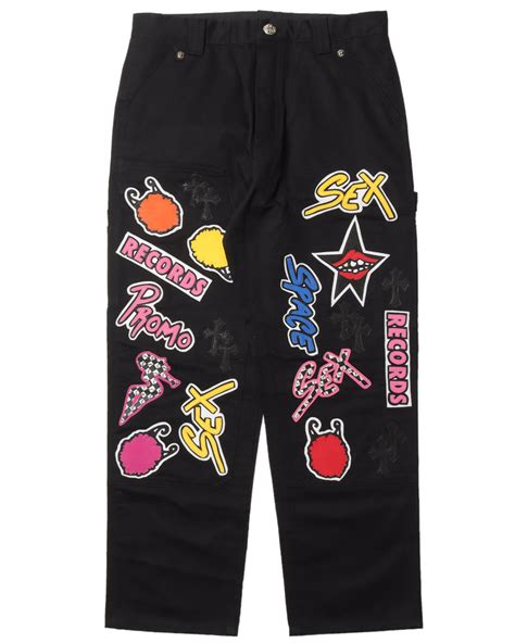 Chrome Hearts Matty Boy Sex Records Patch Carpenter Pants