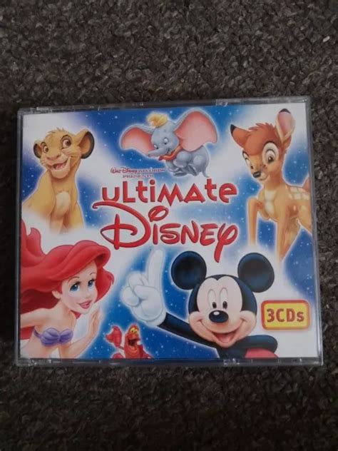 Walt Disney Presents Ultimate Disney 3 Cds Of Songs From Disney Records £15 97 Picclick Uk