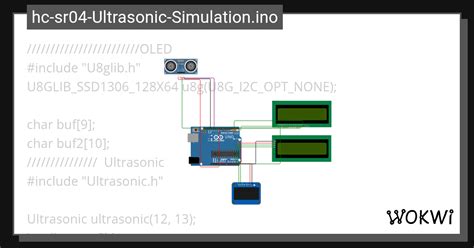 Hc Sr04 Ultrasonic O Copy 2 Wokwi Esp32 Stm32