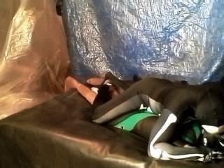 Fantasy Scene Where Spandex Skeleton Wrestles And Humps Frogman Hotntubes Com