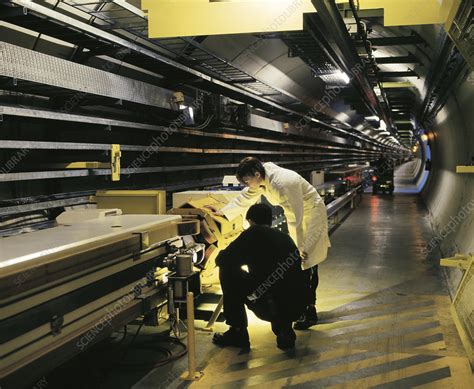 Lep Particle Accelerator Cern Stock Image A084 0118 Science Photo Library