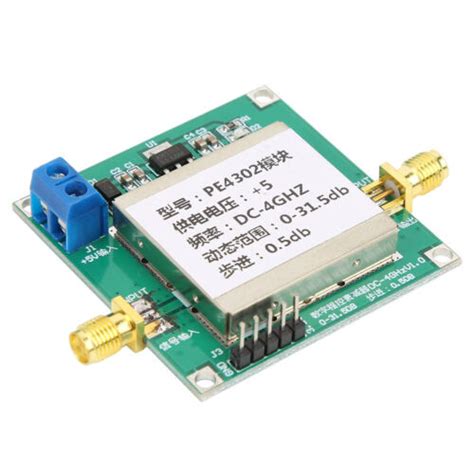 Pe4302 Digital Rf Attenuator Module Rf High Linearity 0 5db Stepping