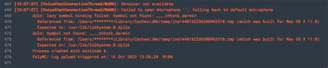 Got A Crash When Using Simple Voice Chat On MacOS Issue Henkelmax Simple Voice Chat