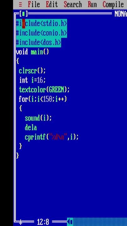 How To Create Number In Style By Using C Language 🤔🤔 Computerscience