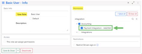 Payment Profiles Guide User Documentation Striven