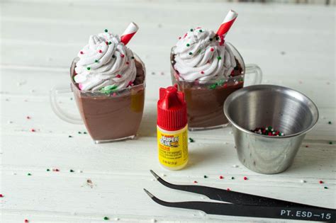 Faux Hot Cocoa Ornament Diy Hot Cocoa Ornaments Diy Hot Cocoa
