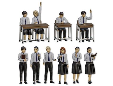 Students Diorama Pack D Model D Printable Cgtrader