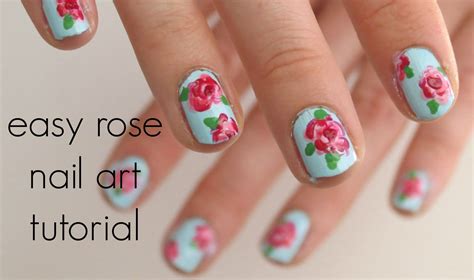 Nail Art Designs Step By Step Flowers