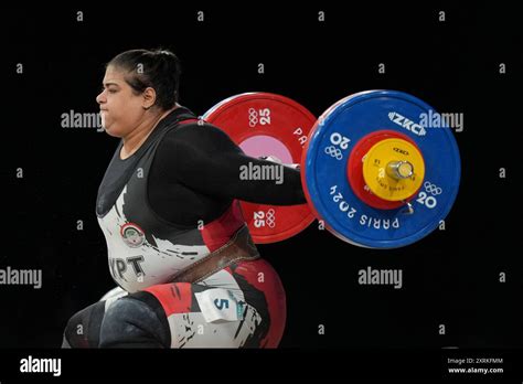 Halima Abbas Of Egypt Fails To Lift During The Womens 81kg