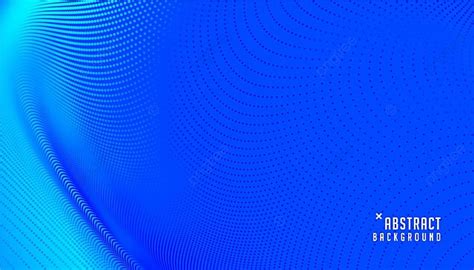 Abstract Blue Color Particle Background In Minimal Style Abstract