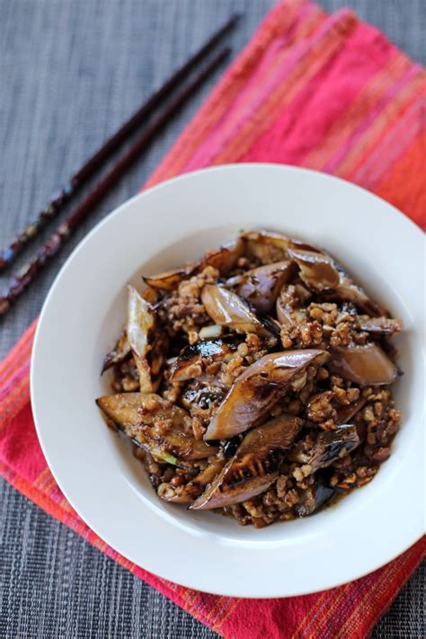 Spicy Szechuan Eggplant Ang Sarap