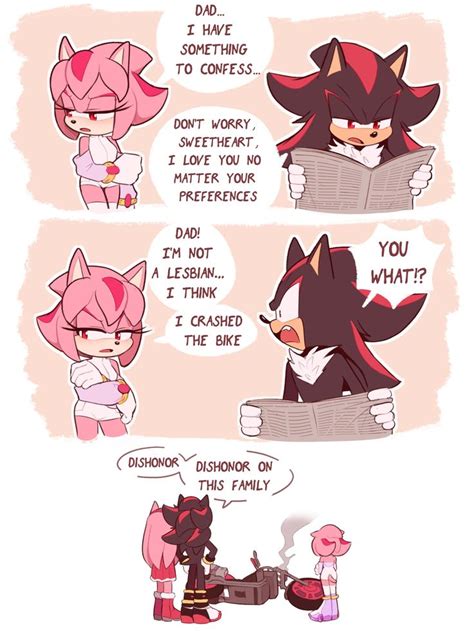 Pin By Brianna On Sonic Sonic Funny Shadow And Amy Sonic And Amy