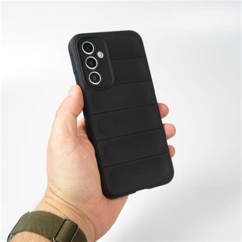 Coque Samsung Galaxy A G Silicone renforcé avec double couche de protection Noir