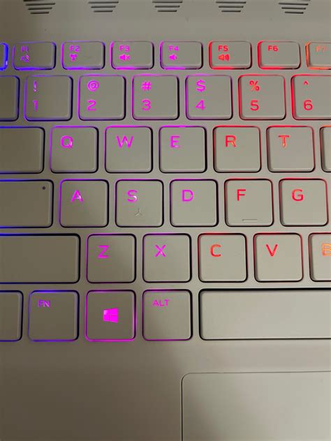 Alienware M17 R4 Keyboard What Is On The S Key The Raise On The Key