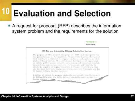 Ppt Chapter 10 Information Systems Analysis And Design Powerpoint