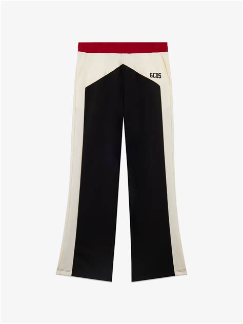 Color Block Track Pants Blackwhite Gcds Official Website