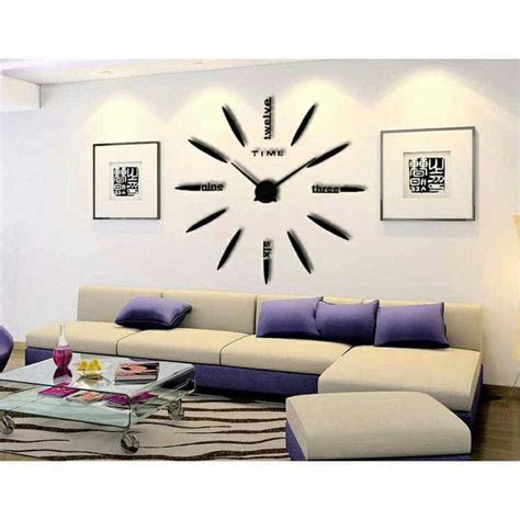 Jual DIY 202 Jam Dinding Jarum Jumbo Diameter 80 130cm DIY Jumbo Wall Clock ELET00661 Shopee