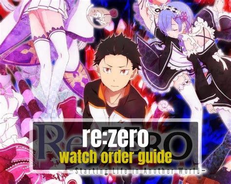 How To Watch Re Zero In Order Geeksaroundglobe