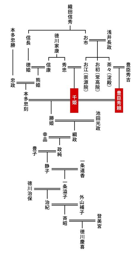 千姫と豊臣秀頼 いとこ同士の結婚／ホームメイト