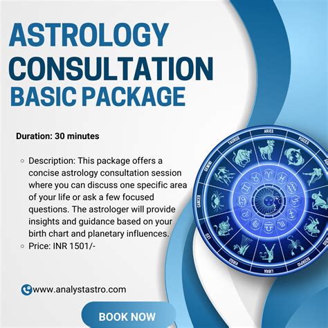 Astrology Consultation Basic Package