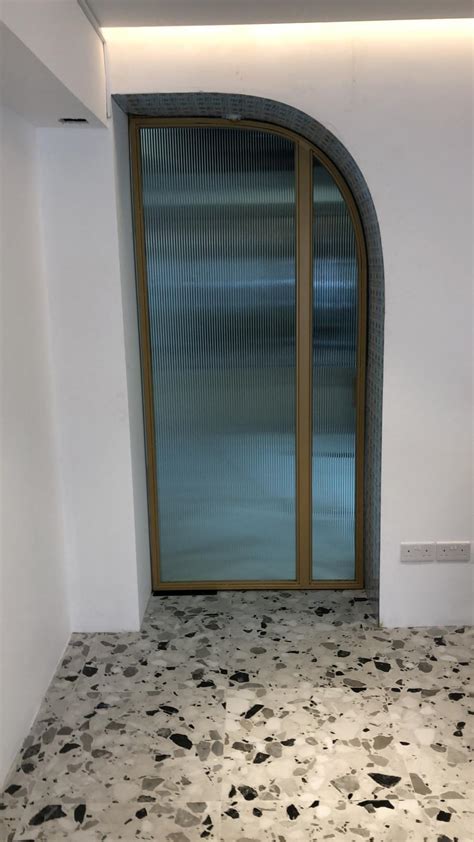 Fluted Glass Sliding Door Singapore Glass Door Ideas