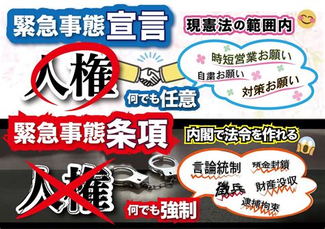Macaron Macaron On Twitter Rt Shadow11d22a33n 『緊急事態条項反対』 私個人として 時代に