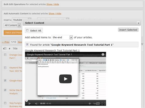 Search And Bulk Edit Wordpress Posts And Pages Cms Commander