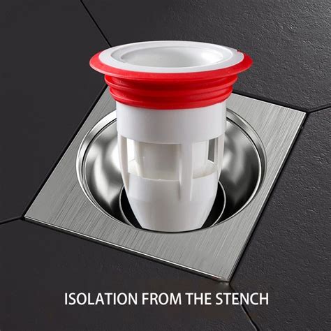 Anti Odor Silicone Floor Drain Bathroom Kitchen Drainage Sewage